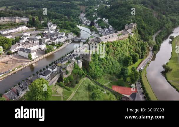 Nestled amidst the lush greenery of the Ardennes, Bouillon Castle ...