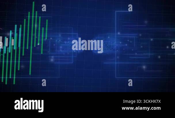 At start animated bar chart sliding inward and oscillating bars ...
