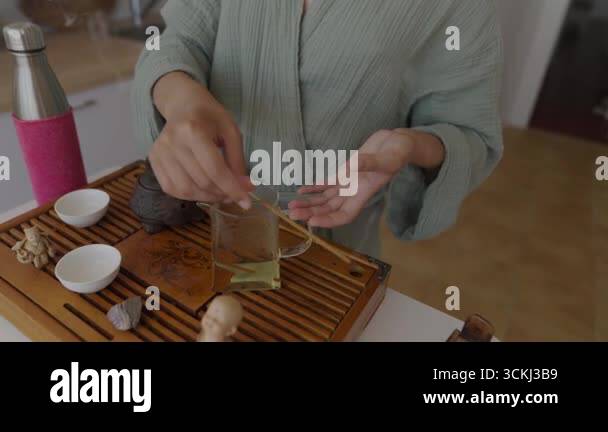 Discover the beautiful art of tea making with this peaceful and serene ...