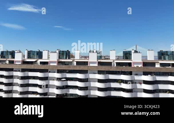 Modern contemporary buildings designed with sleek and elegant features ...