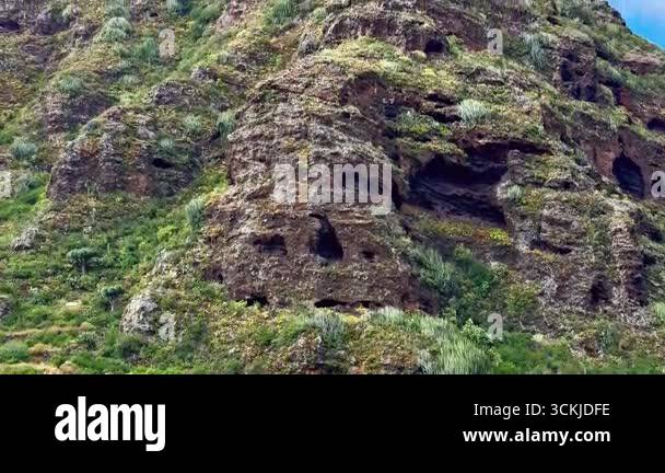 Rocky cliffs natural caves Stock Videos & Footage - HD and 4K Video ...