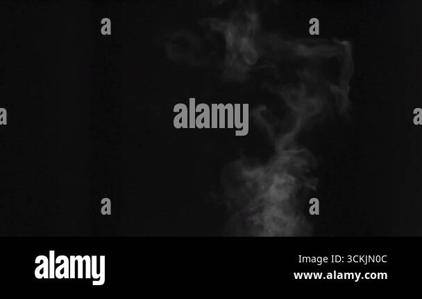 Flow of Hot Steam Slowly Increases. A stream of white steam, slowly ...