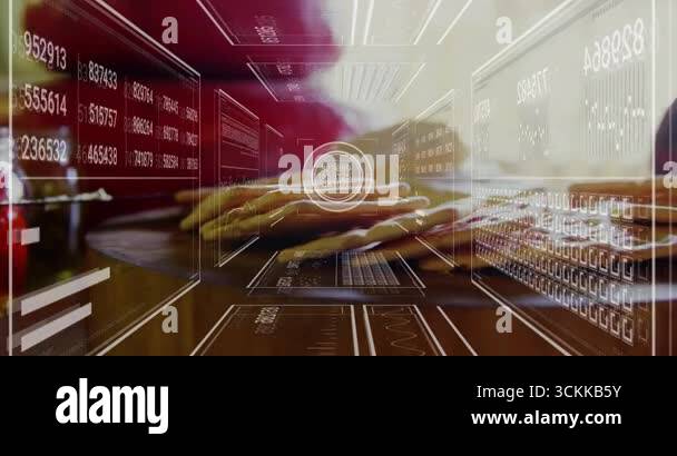 Soft daylight starting data panels fading around crackers, camera gliding toward jar showing jar ...