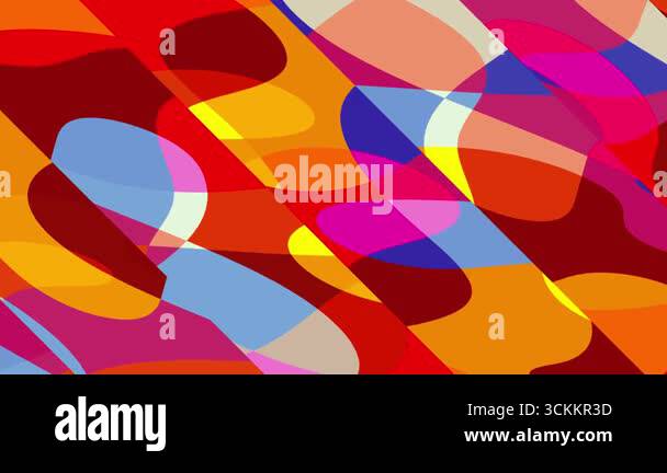 Animated Colorful Abstract background Stock Video Footage - Alamy