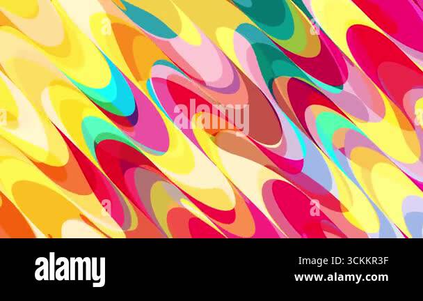 Animated Colorful Abstract background Stock Video Footage - Alamy