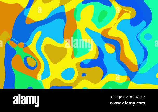 Animated Colorful Abstract background Stock Video Footage - Alamy
