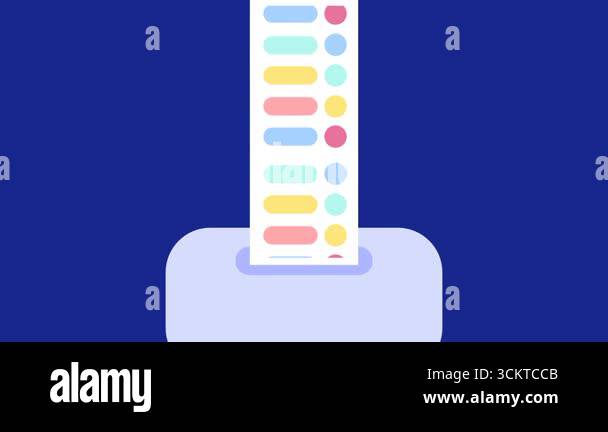 A colorful DNA strand stands vertically, symbolizing science, genetics ...