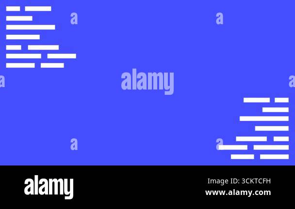 A coding script displayed on a blue background, symbolizing programming ...