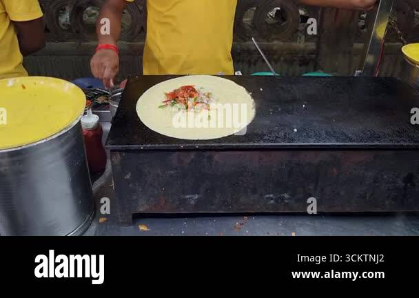 Indian man cooking traditional Stock Videos & Footage - HD and 4K Video ...