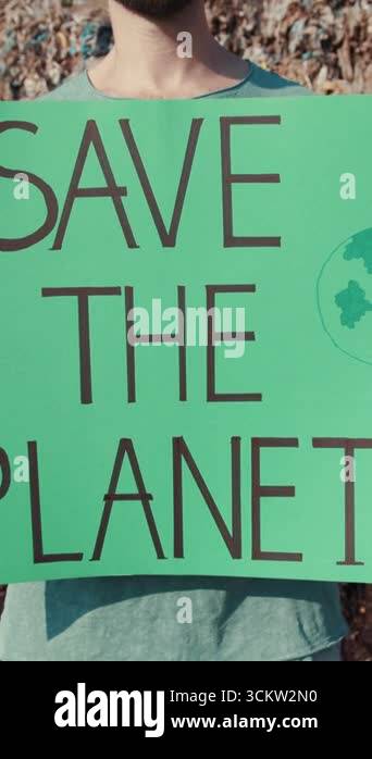 A vibrant and eyecatching sign promoting the importance of ...