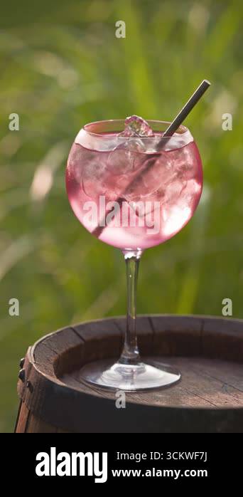 Fresh pink cocktail mocktail Stock Videos & Footage - HD and 4K Video ...