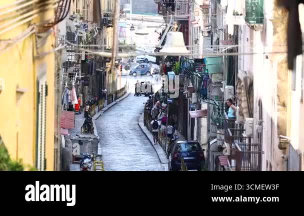 Narrow street crowded people Stock Videos & Footage - HD and 4K Video ...