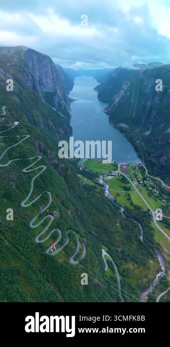 Explore the scenic beauty of Lysebotn in Lysefjord, Norway with ...