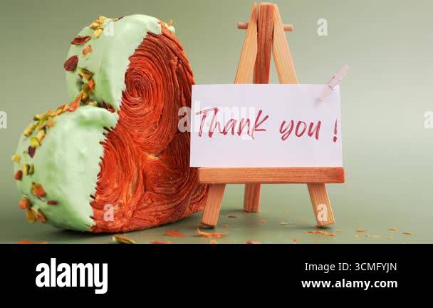 THANK YOU text thanksgiving day Delightful and vibrant heartshaped ...