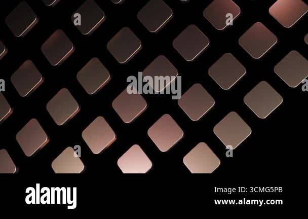 Bronze Metallic Icons 4K Motion Graphics Animation versatile backdrop ...