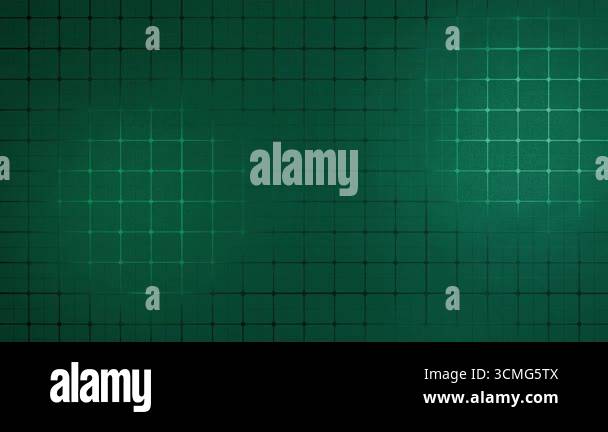 Geometric Patterns Emerald Green Grid 4K Motion Background Loop Stock ...