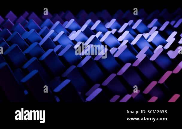 Blue Abstract 4K Motion Graphics Environmental Icons Stock Video ...