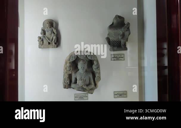 Ancient Gandharan Buddha Sculptures in Perfect Preservation Displayed ...