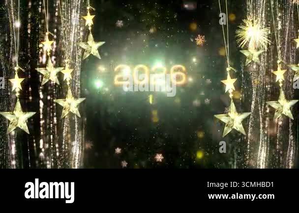 4K, 3840 x 2160 Pixels Resolution, 2026 Happy New Year Wishes ...