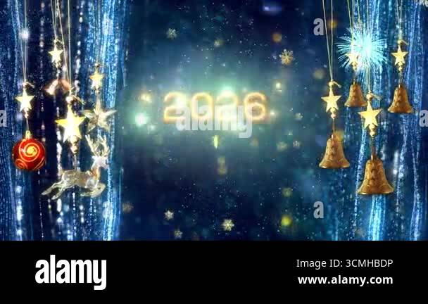 4K, 3840 x 2160 Pixels Resolution, 2026 Happy New Year Wishes ...
