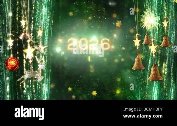 4K, 3840 x 2160 Pixels Resolution, 2026 Happy New Year Wishes ...