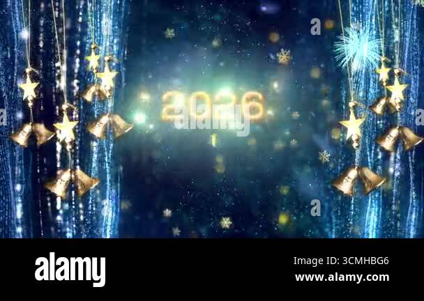 4K, 3840 x 2160 Pixels Resolution, 2026 Happy New Year Wishes ...
