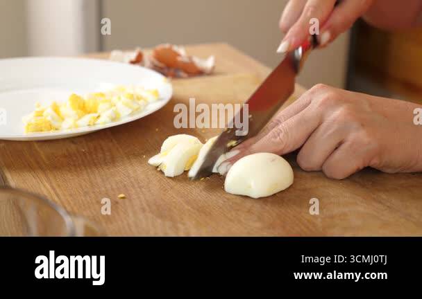 Cut boiled eggs close Stock Videos & Footage - HD and 4K Video Clips ...