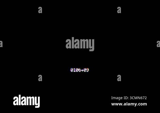 Film Counter Cinematic Glitch, Film Burn, Grain, and Texture Overlay ...