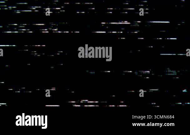 Heavy Tracking Creative Film Counter, Static, and Glitch Texture ...