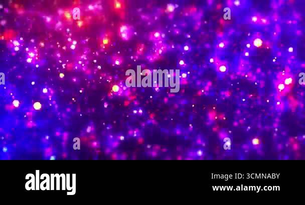 Galaxy another world portal opening animation 4K shimmering particles ...