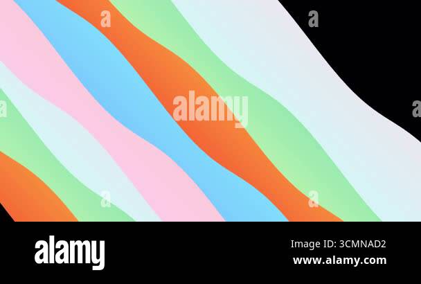 Colorful wavy transition elements pack for coporate office meetings ...