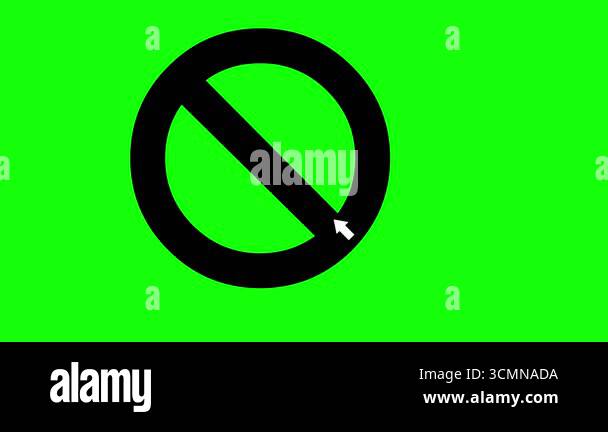 video animation black and white click computer cursor mouse stopped ...