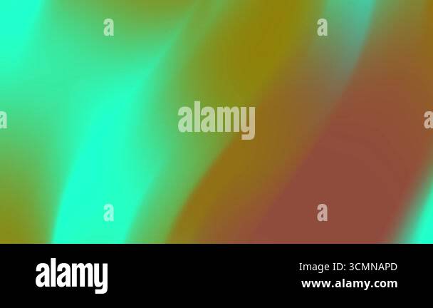 Blurred light waves of teal brown and green colors. Suitable for ...