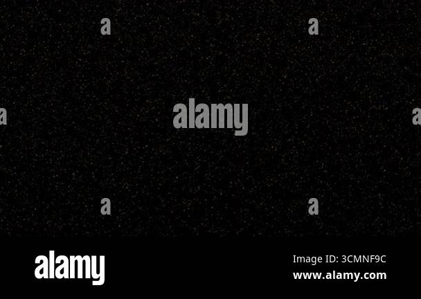 Abstract animation loop dust particles moving on black background. 4K ...