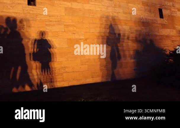 Blurry scary silhouettes human Stock Videos & Footage - HD and 4K Video ...