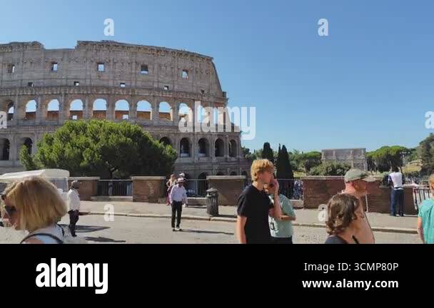 Colosseum Rome Italy architecture closeup. Coliseum building, over ...