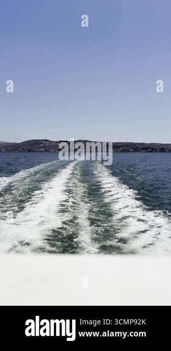 Boat wake water. High quality 4k footageBoat wake water Stock Video ...