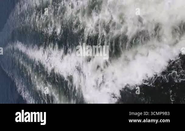 Boat wake water. High quality 4k footageBoat wake water Stock Video ...