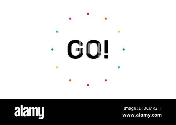 Go sign vector Stock Videos & Footage - HD and 4K Video Clips - Alamy