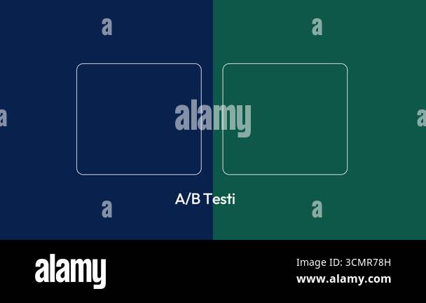 Photo ads with text concept testing on the screen in blue and green ...