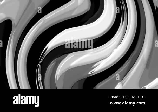 Turning abstract swirl stripe green black background animated, Abstract ...