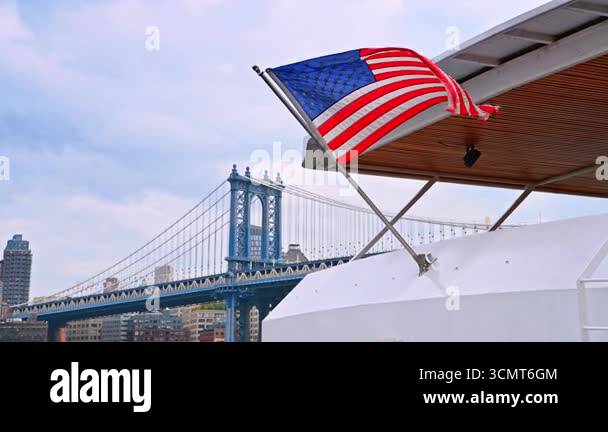 Blue american bridge flag Stock Videos & Footage - HD and 4K Video ...