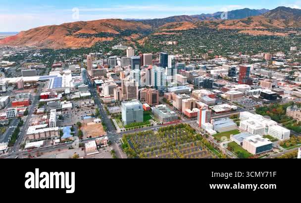 Cityscape modern salt lake city Stock Videos & Footage - HD and 4K ...