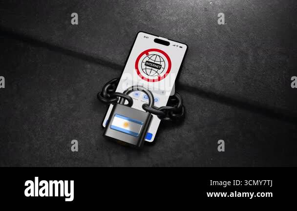 The Argentina Concept Of Restricted Internet Access. The Internet Is ...