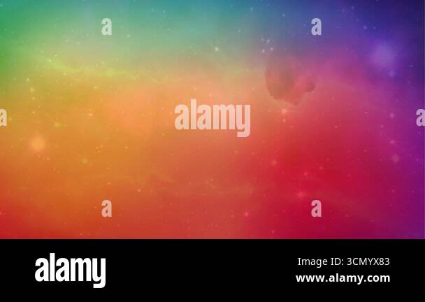 Gradient Background Video Effect with a Nebula Footage Stock Video ...