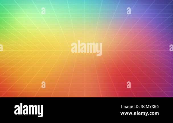 High Quality Video Footage of a Digital Grid on a Gradient Background ...