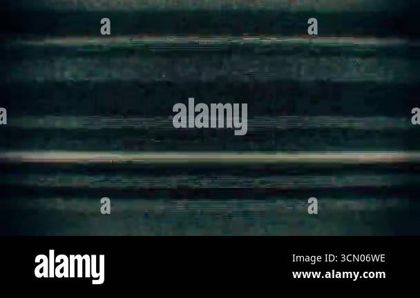 Television Static Effect With Glitchy and Interference Patterns Stock ...