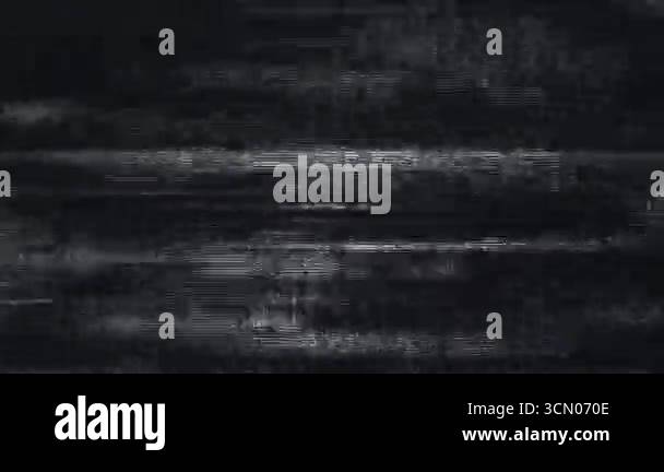 Abstract Digital TV Static Noise and Glitch Screen Interference with ...
