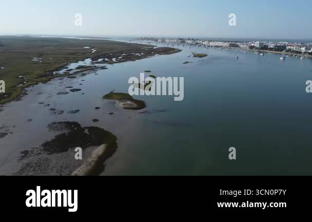 The Marismas del Odiel is a is a sandy ecosystems of wetland areas at ...