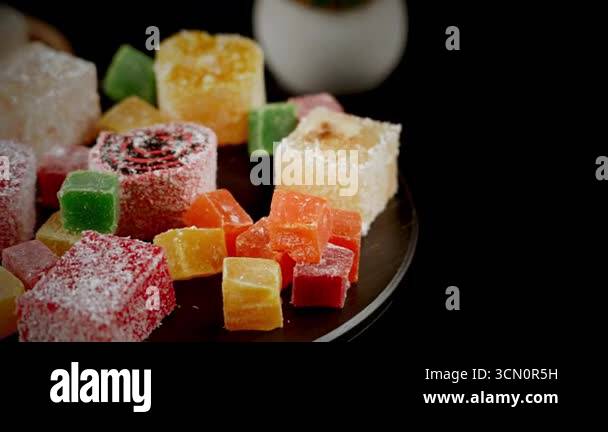 Turkish delight varieties colors Stock Videos & Footage - HD and 4K ...